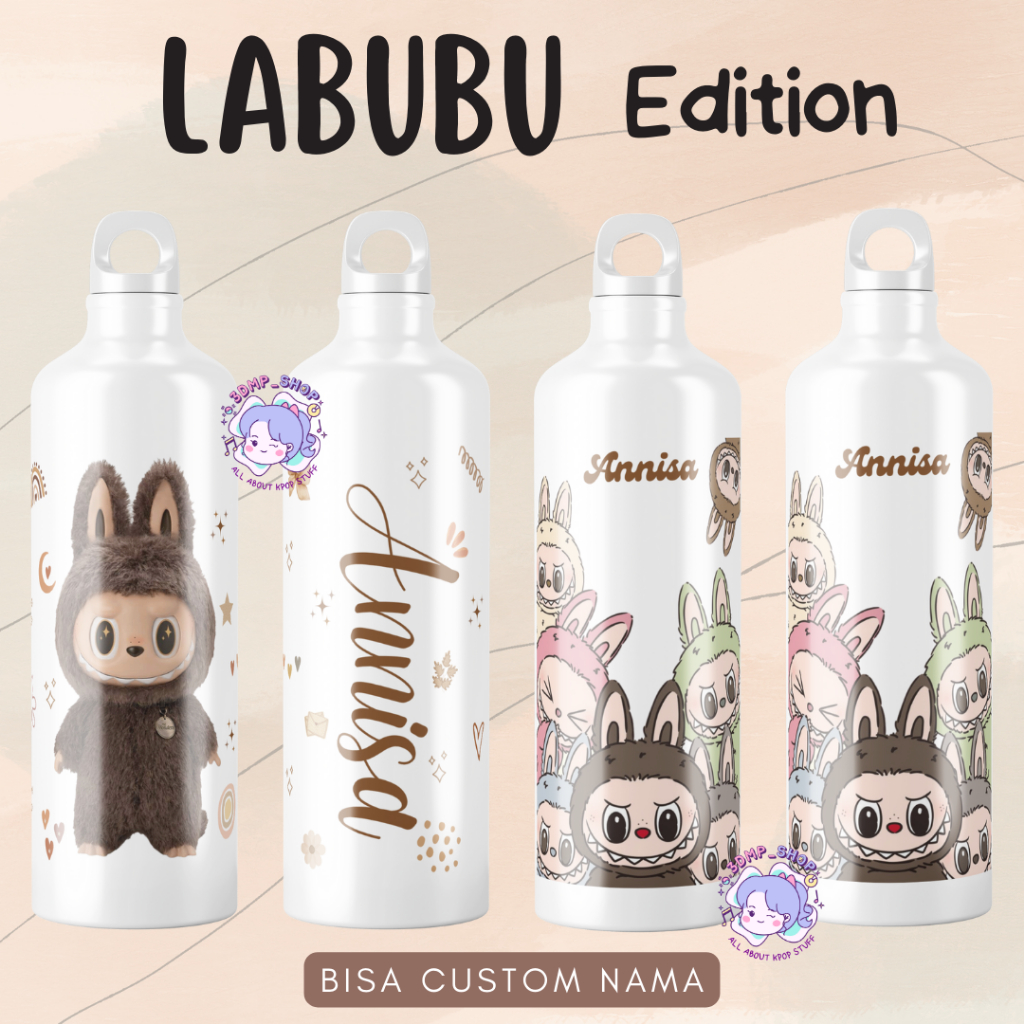 Thermos TERMOS LABUBU Vaso Deportivo Personalizado Botella Para Beber ...