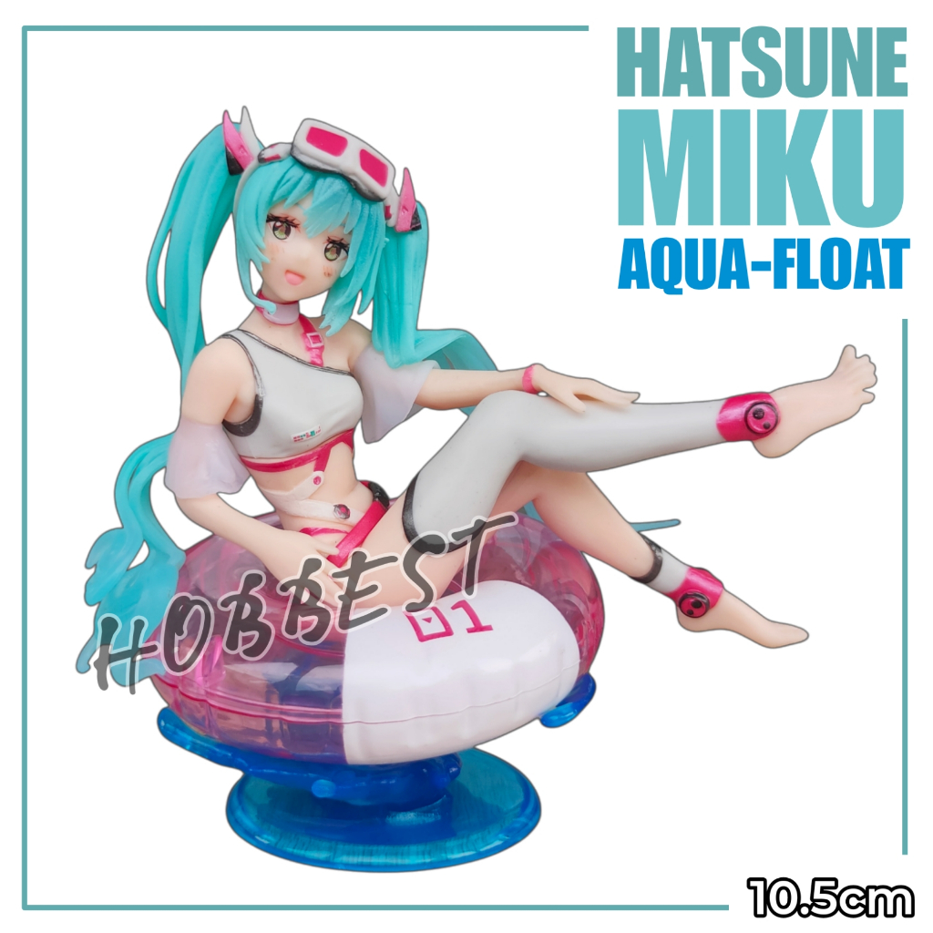 Hatsune MIKU AQUA FLOAT GIRLS-Figura De Acción Miniatura Cake Topper Pantalla Waifu Vocaloid ...