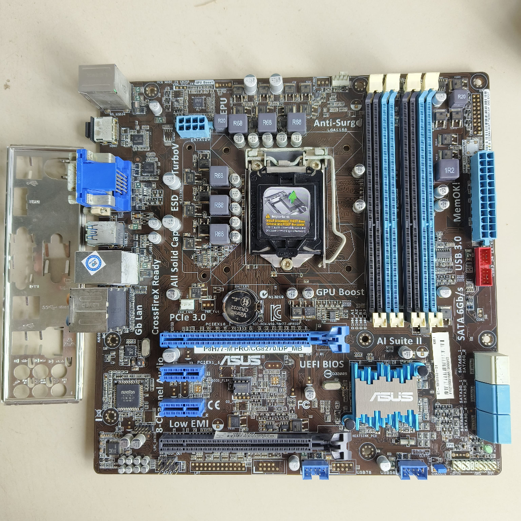 Placa Base GAMING ASUS P8H77-M PRO LGA 1155 DDR3 GEN3 MICRO ATX V2 | Shopee México