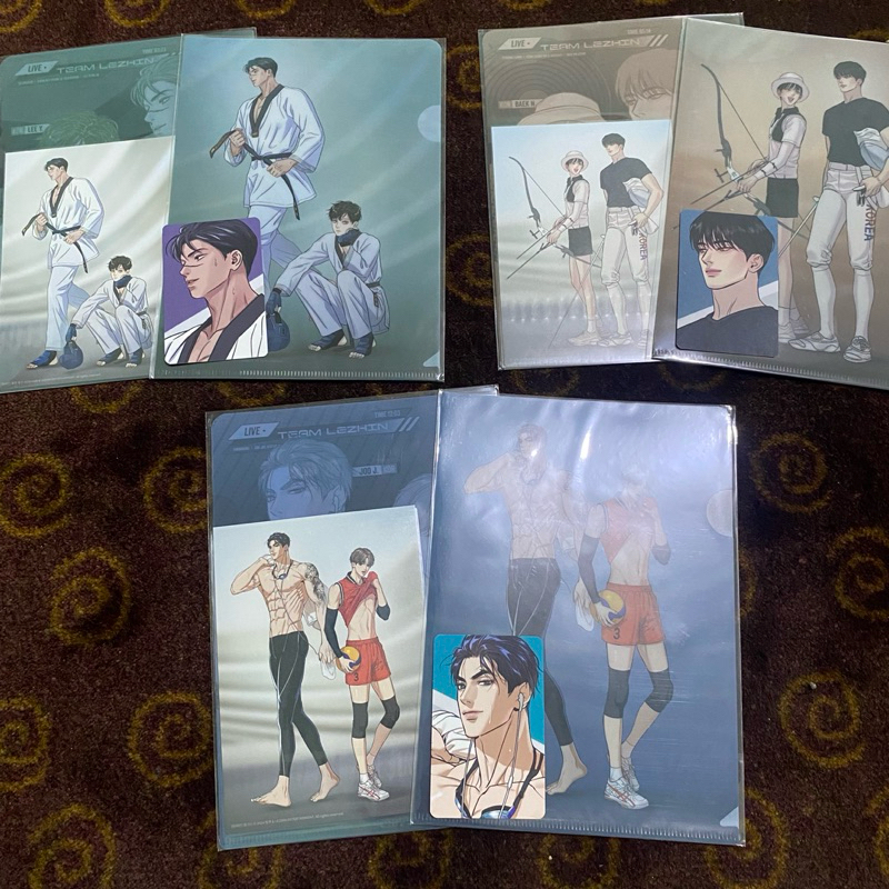 Productos Oficiales LEZHIN POP UP A5 CLEARFILE Con Tarjeta Postal ...