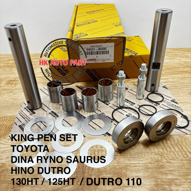 KIT De Pasadores De Pluma Rey TOYOTA DINA RINO RYNO SAURUS HINO DUTRO ...