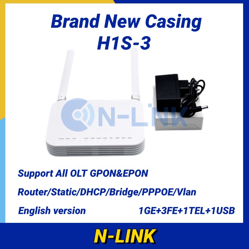 Nuevo Módem H1S-3 Echolife XPON EPON GPON ONU OLT WiFi router 1GE 3FE ...
