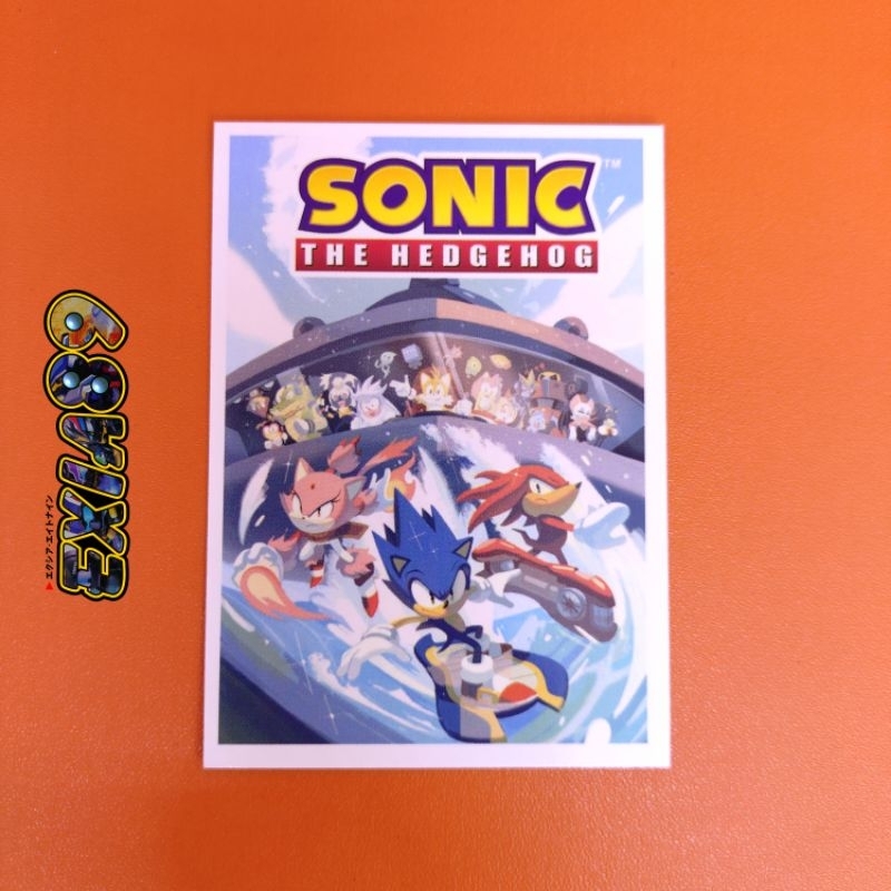 Sonic The Hedgehog Colección Oficial De Cartas Coleccionables-Comics ...