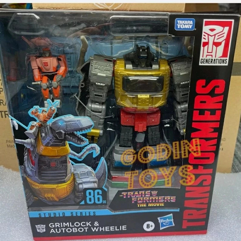 Transformers Grimlock Y Autobot Wheelie 86 Hasbro Clase Líder Original | Shopee México