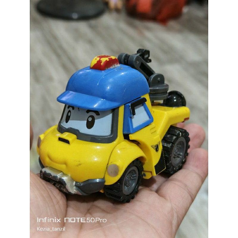ROBOCAR POLY POLI Transformar Coche robot original Bucky bucki buky ...