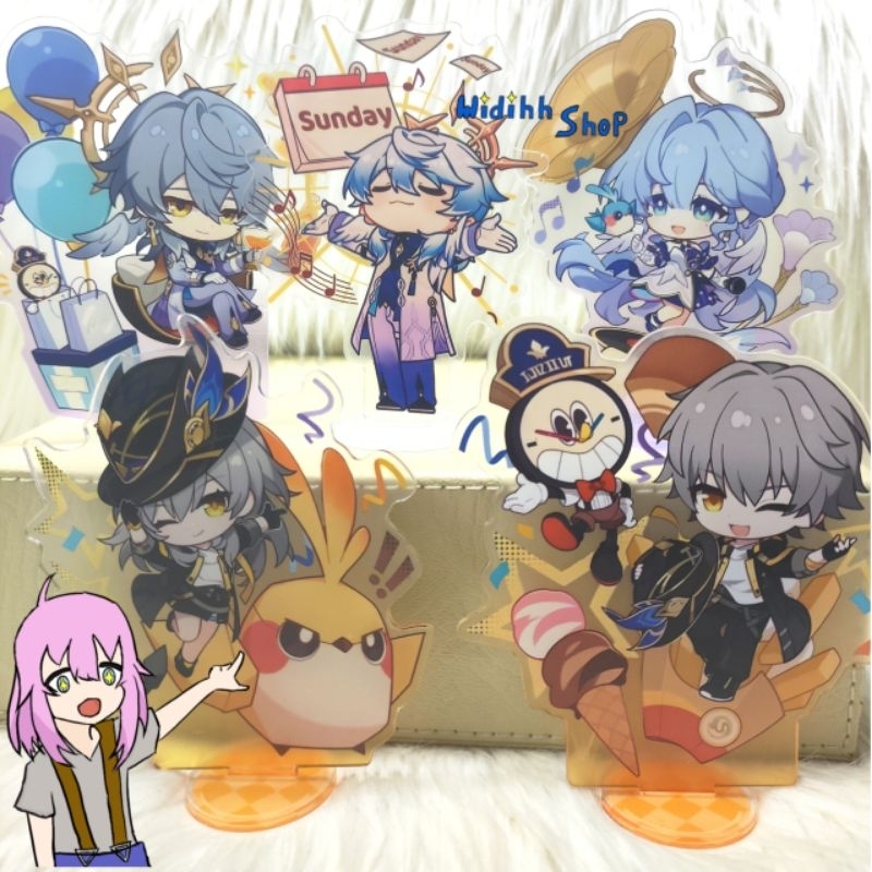 Charmony Carnival/Hoyoverse/Mihoyo/Honkai Star Rail/Hsr/Mini/Standee ...