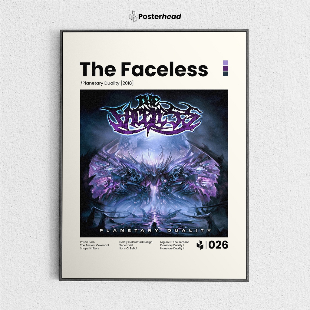 El Póster Sin Rostro-Dualidad Planetaria-Frameblock-Posterhead | Shopee ...