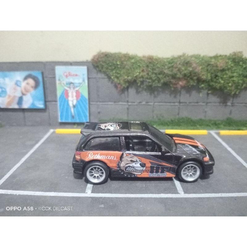 Hot wheels honda civic ef Personalizado rothmans Perro livery | Shopee ...