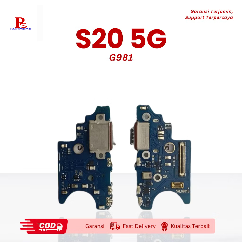 SAMSUNG S20 5G Tablero CAS (G981) | Conector HP Placa PCB De Conectores Carga Tabla De CARGER ...