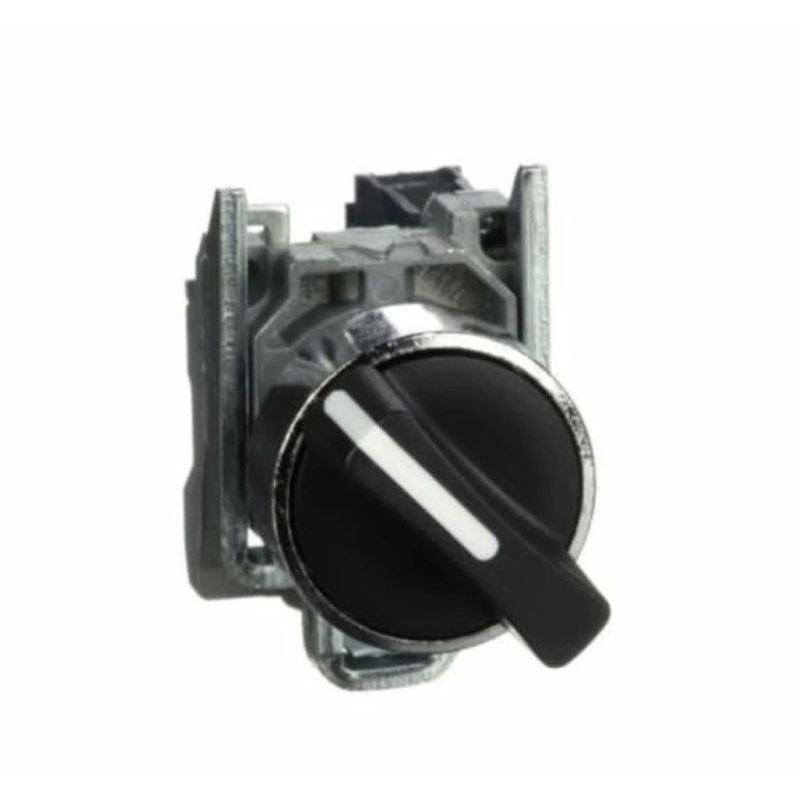 Interruptor Selector XB4-BD21 Schneider ON OFF 22mm Metal Negro XB4 ...