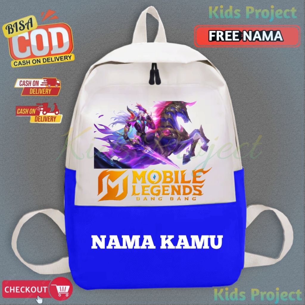 Leyenda Móvil Mochila De Los Niños Leomord Horseman MLBB Personaje ...