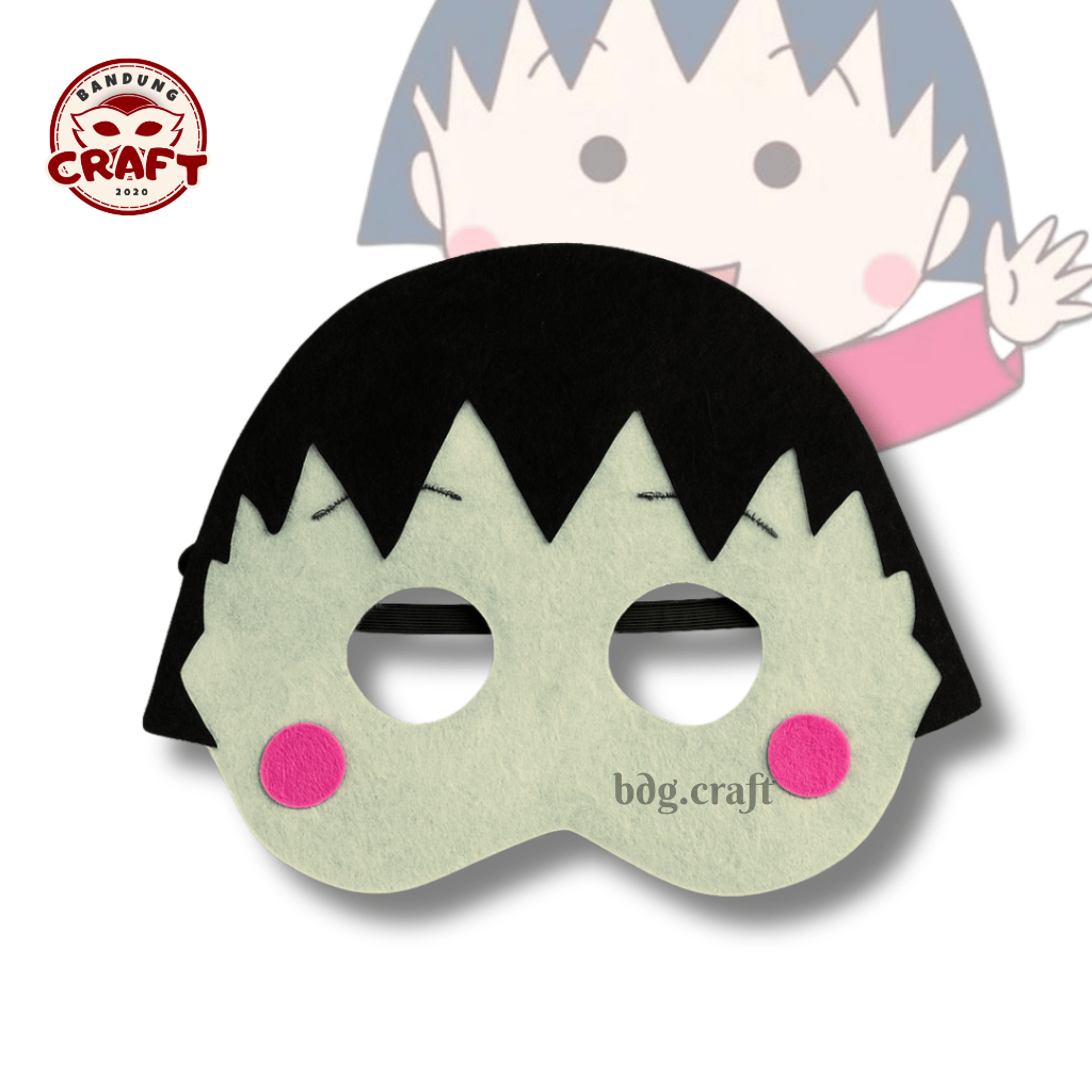 Bdg craft Cute Girls Mask Chiby Maruko Can Para Cosplay Halloween Anime ...