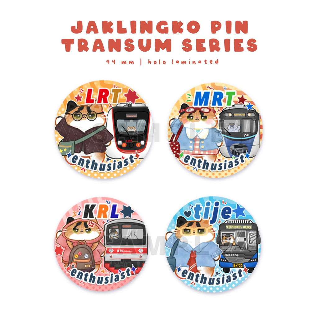 Jaklingko Insignia Holograma glitter transum Serie mrt lrt krl tije tj ...