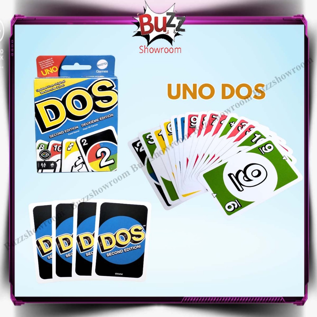 Uno Dos Mattel Juego De Cartas Juegos | Shopee México