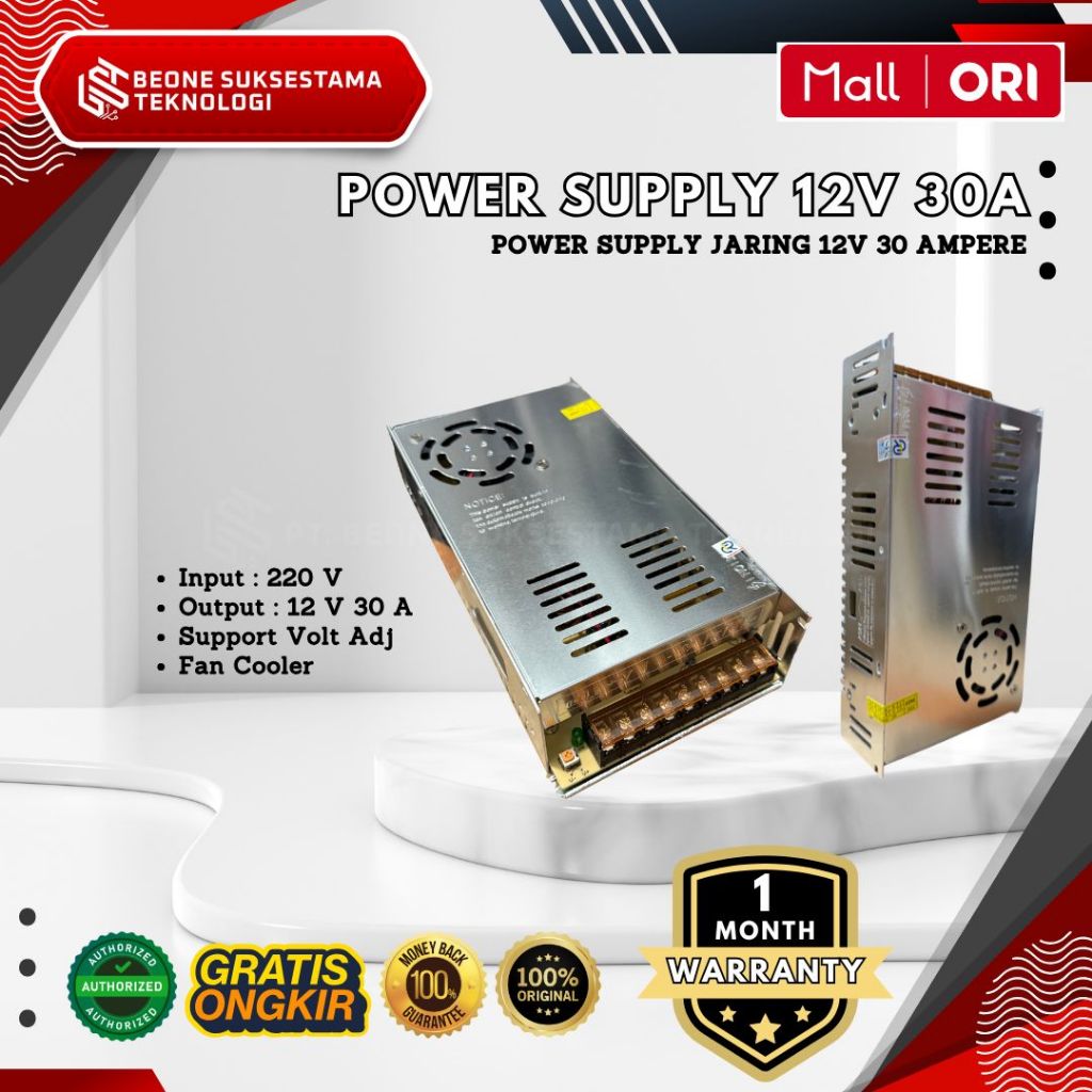 Fuente De Alimentación 30A | Neta De 12V 30A Con Garantía | Shopee México