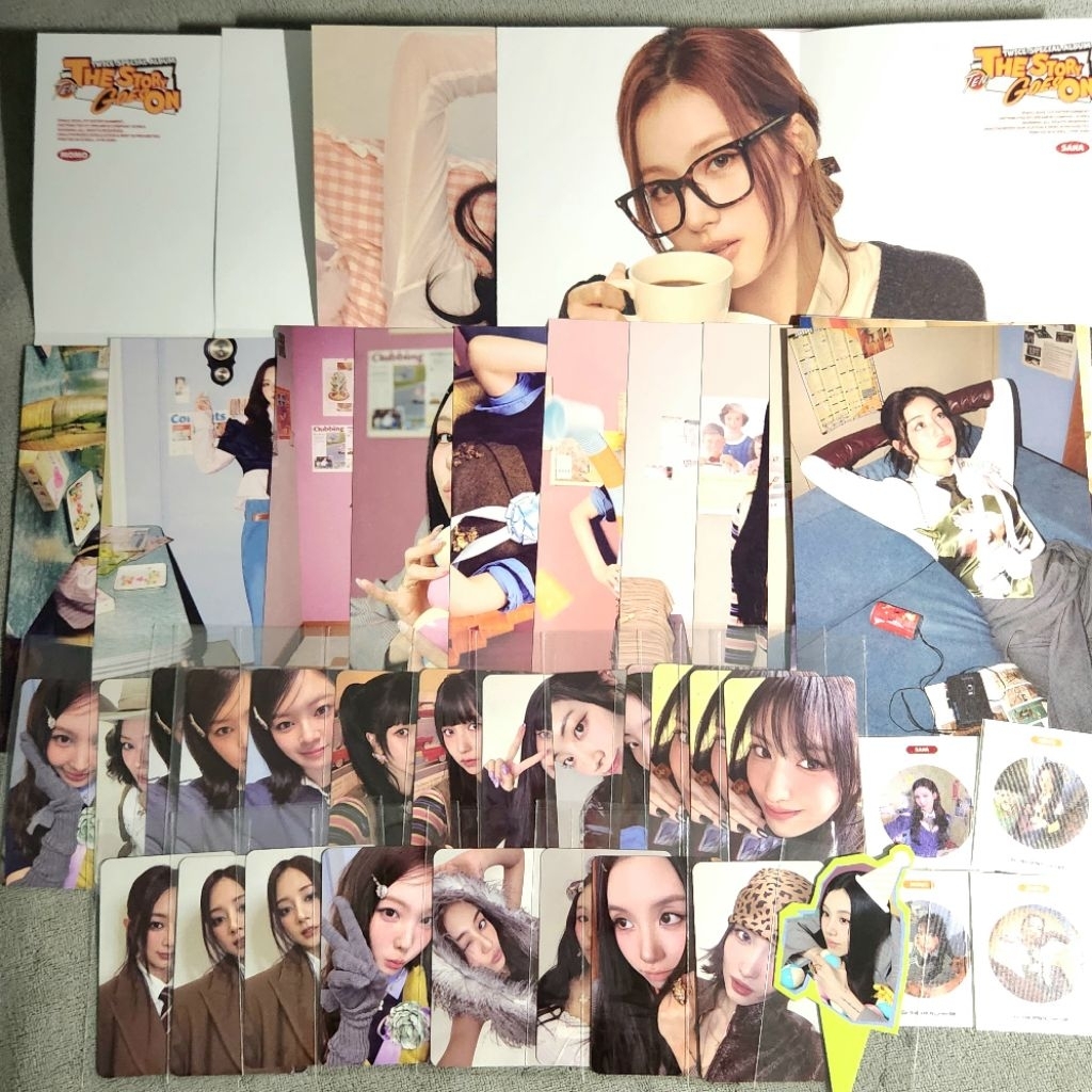 TWICE Photocard/Postal/Póster Doblado/Topper De Papel/Sello Pegatina ...