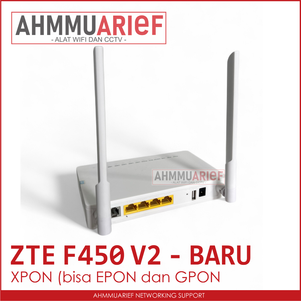 Nuevo-ONT ONU ZTE F450 XPON Puede EPON GPON Módem WIFI | Shopee México