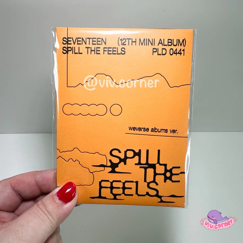 Seventeen Spill the Feel Álbum-Weverse ver-12o Mini SVT | Shopee México
