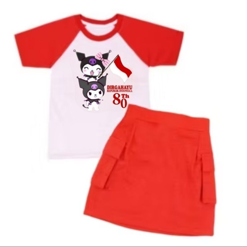 PUTIH MERAH Ansk Traje De Mujer Merdeka Stlan Día Independiente Un ...