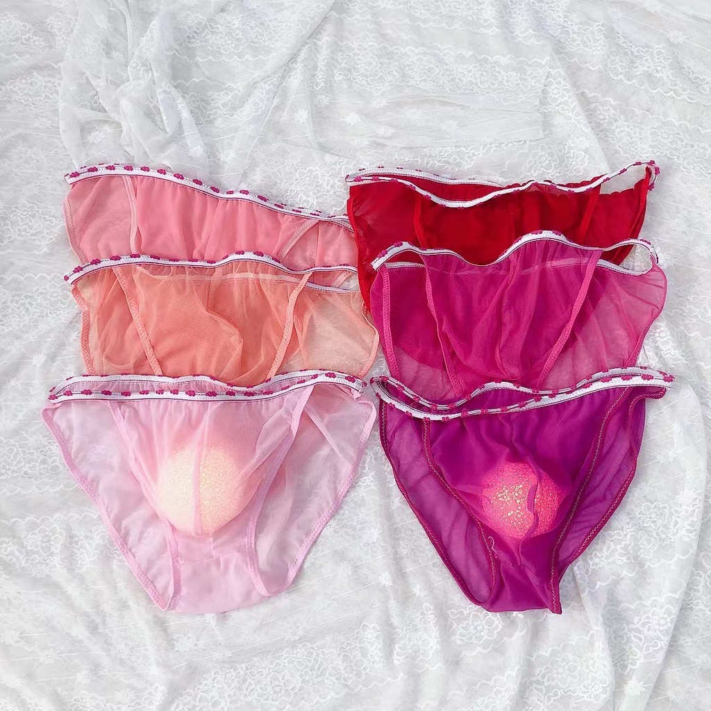 Nueva Moda Sexy Transparente Malla Calzoncillos Para Hombre Sin ...