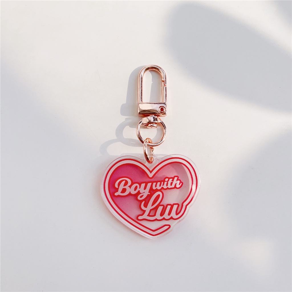 Keychain BT BOYS Acrylic KeyRing Boy with luv Keychain Jack in the box ...