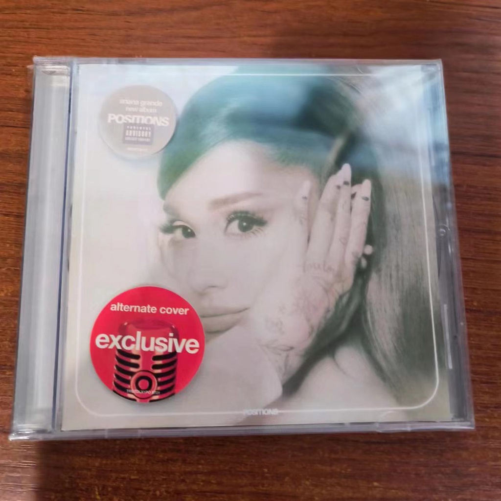 Ariana Grande - Positions CD Album Three Different Title Page Ariana ...