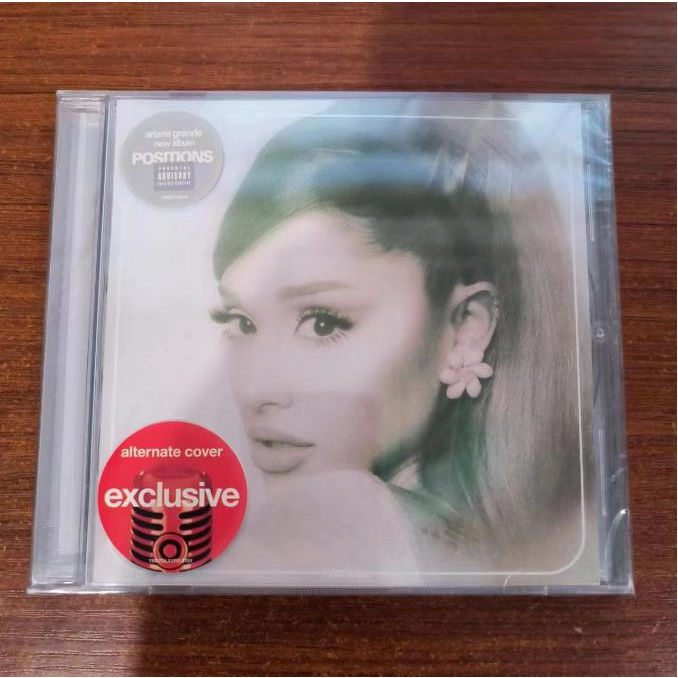 Ariana Grande - Positions CD Album Three Different Title Page Ariana ...