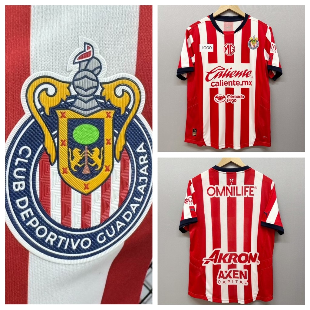 (3-5 días para llegar)25-26 chivas home fan edition ropa de fútbol S ...