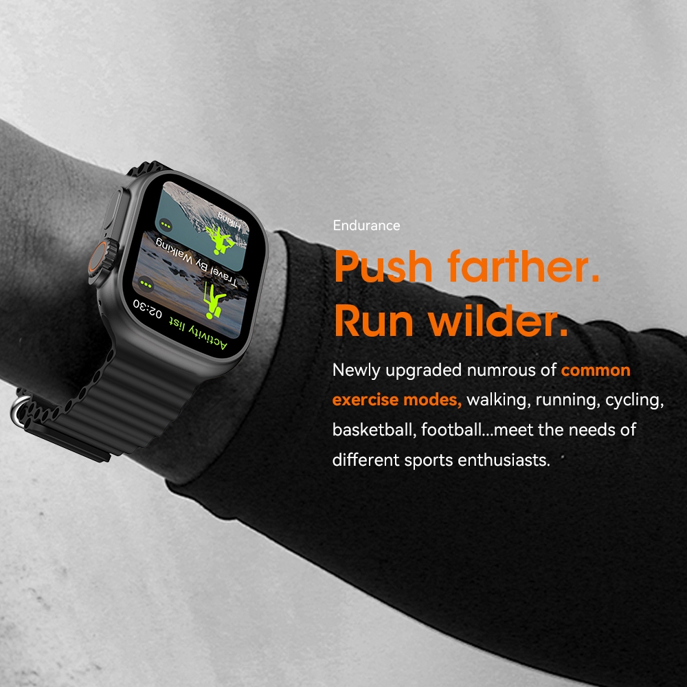 Maxwear ultra 10 plus Smart Watch 49mm ip68 impermeable Bluetooth llama ...