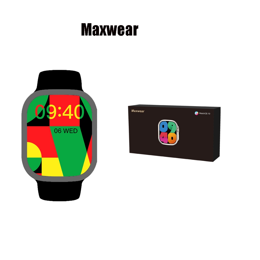 Maxwear ultra 10 plus Smart Watch 49mm ip68 impermeable Bluetooth llama GPS NFC carga ...