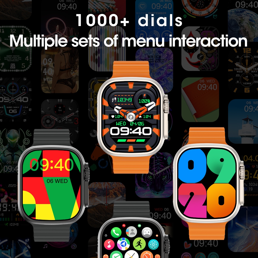 Maxwear ultra 10 plus Smart Watch 49mm ip68 impermeable Bluetooth llama ...