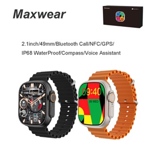 Maxwear ultra 10 plus Smart Watch 49mm ip68 impermeable Bluetooth llama ...
