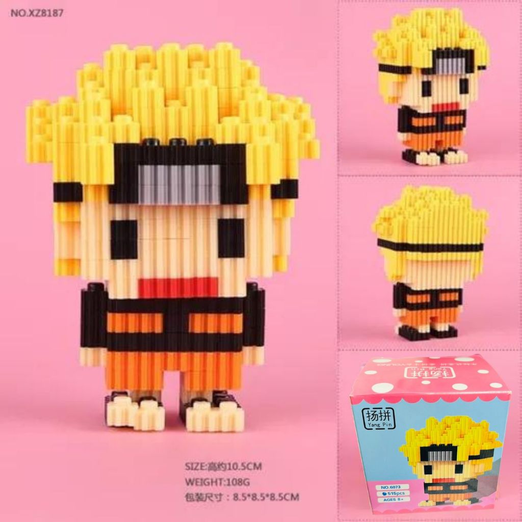 Naruto Uzumaki-Anime Manga Mini Blocks | Shopee México