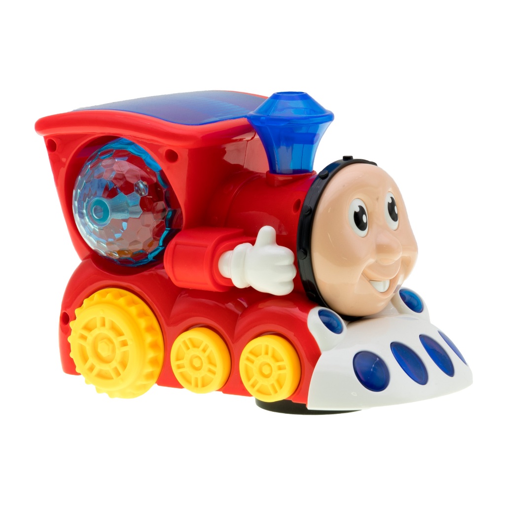 Tren De Juguete Eléctrico Con Luz Y Sonido Bebes 360° | Shopee México