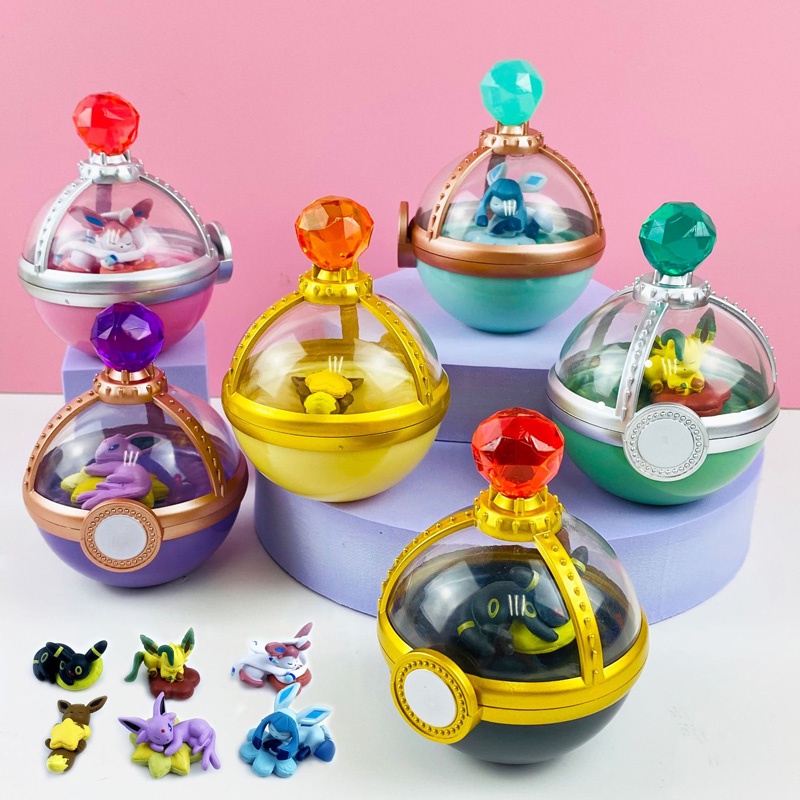 4Style Anime Pokemon Dormir Eevee Leafeon Glaceon Espeon Sylveon ...