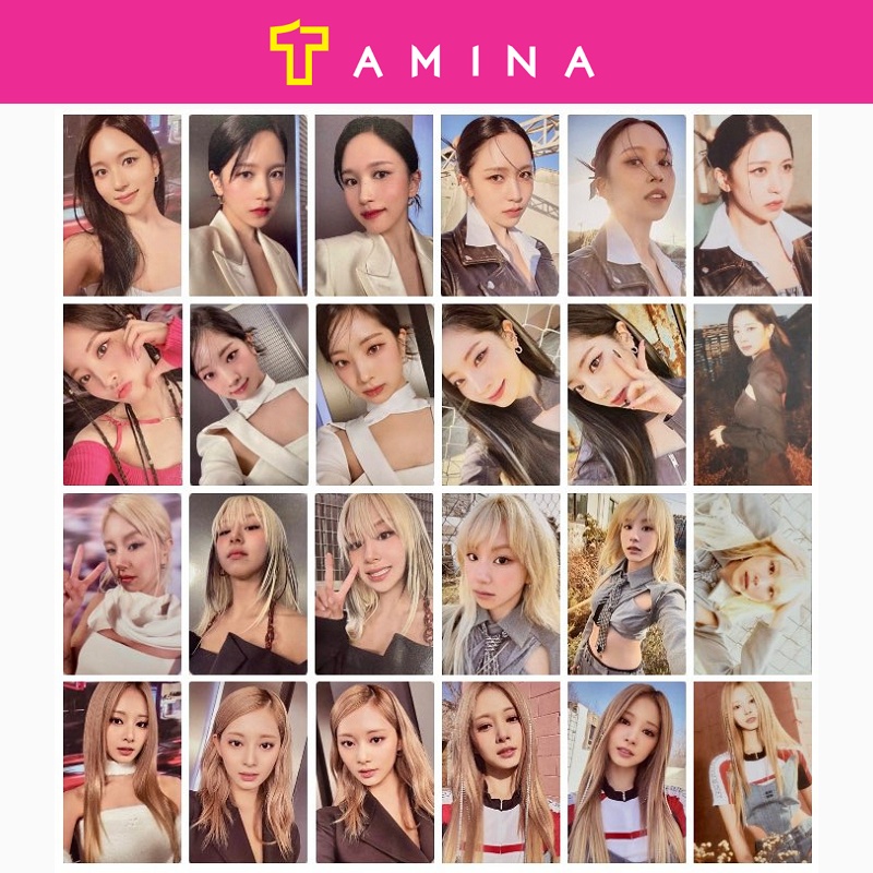 TWICE 12th Mini Album Ready To Be (Photocard 2 MINA , DAHYUN ...