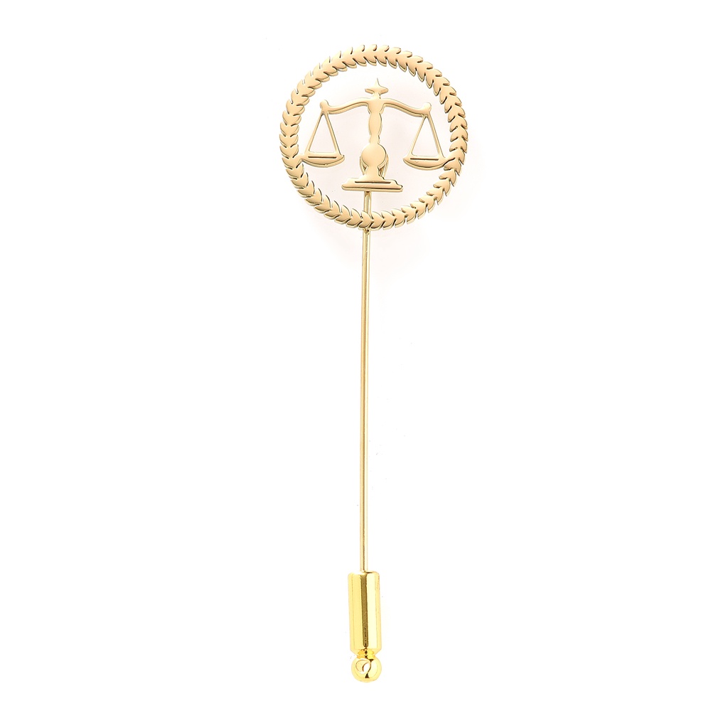 Qi Wu Advocate Abogado Emblema Para Hombres Solapa Pin Broche De Acero ...