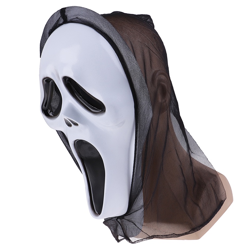 Máscara De Halloween Fantasma De Miedo Cara Completa Fiesta Para ...