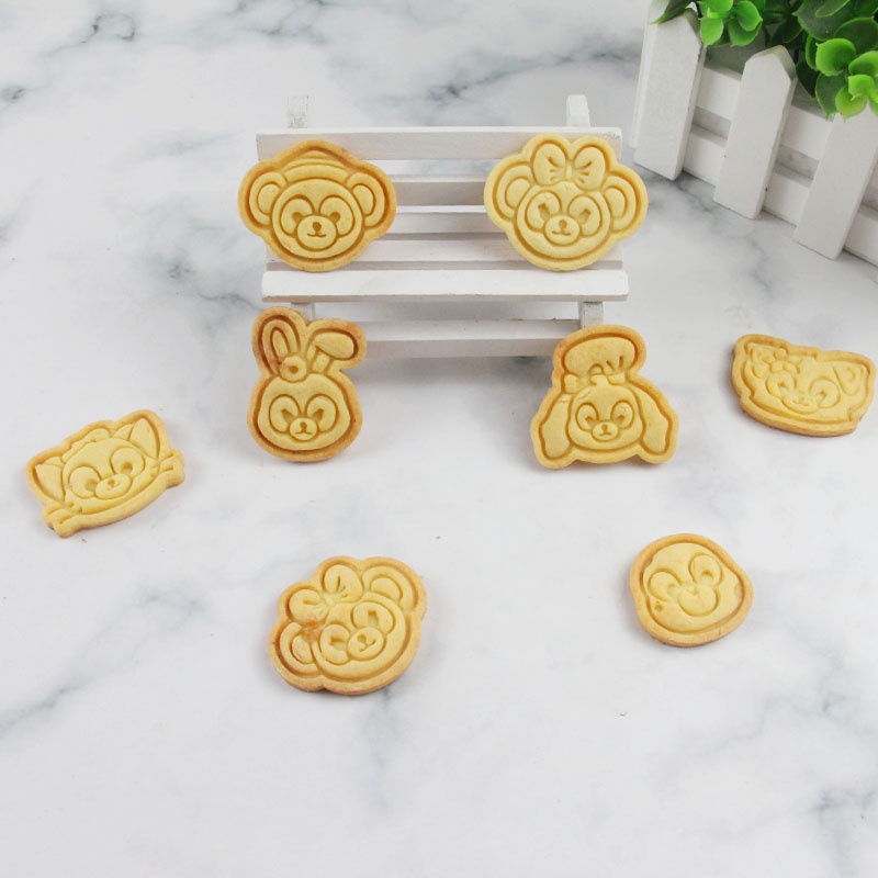Molde De Galletas De Dibujos Animados De Oso Duffy Shirley Rose Star ...