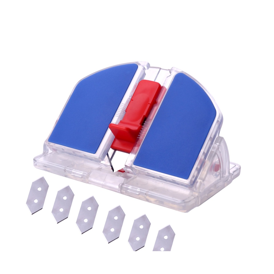 Kw-triO 45 Y 90 Grados Bisel Mat Board Cutter & Spare Blade Set Marco ...