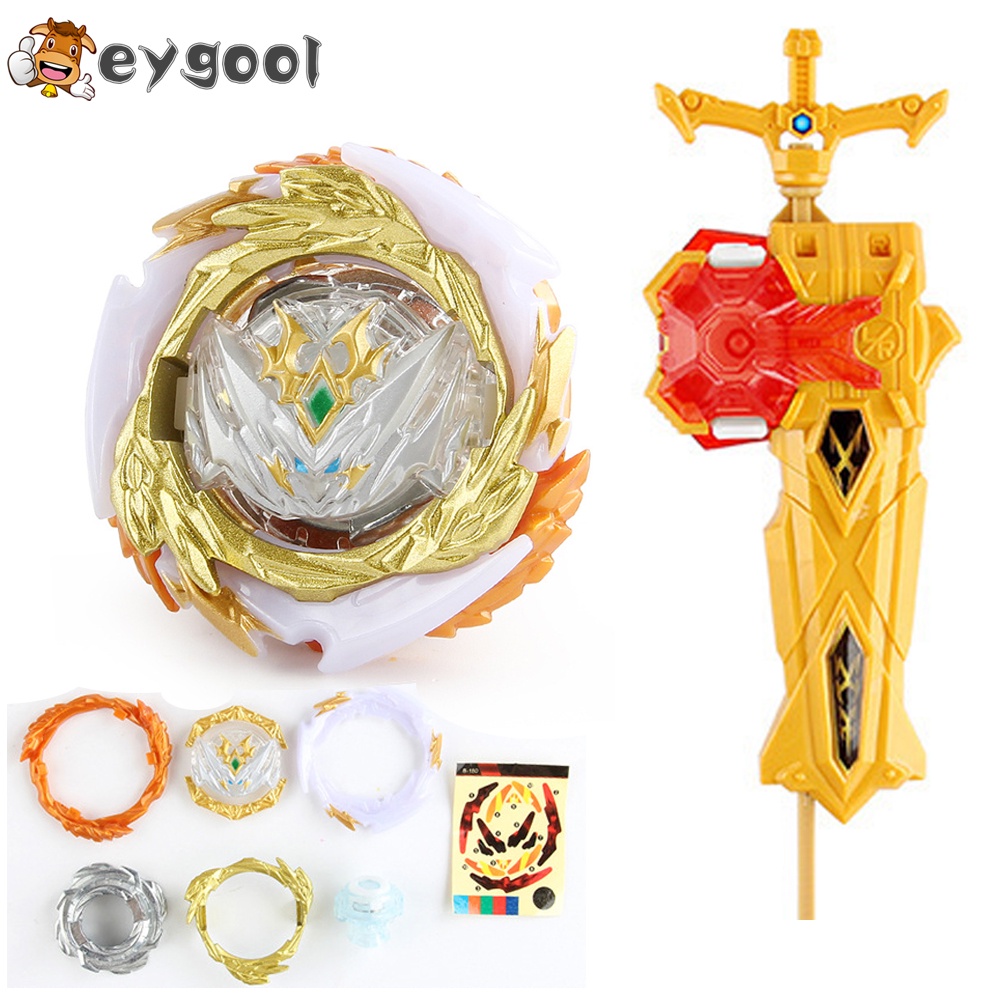 Single Beyblade Burst DB B-180 gold Con Lanzador B200 | Shopee México