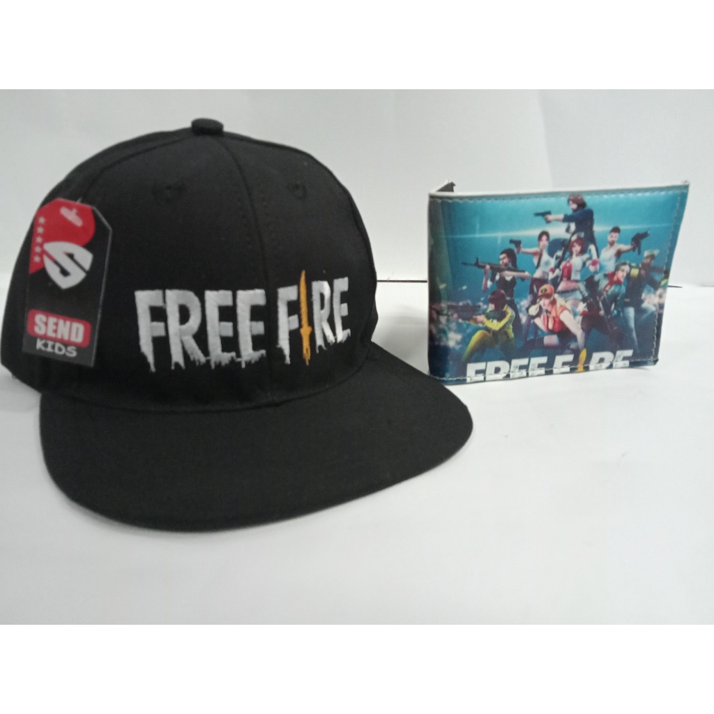 Garena Free Fire MAX Sombrero Y Cartera De Los Niños Es Bueno Completo ...