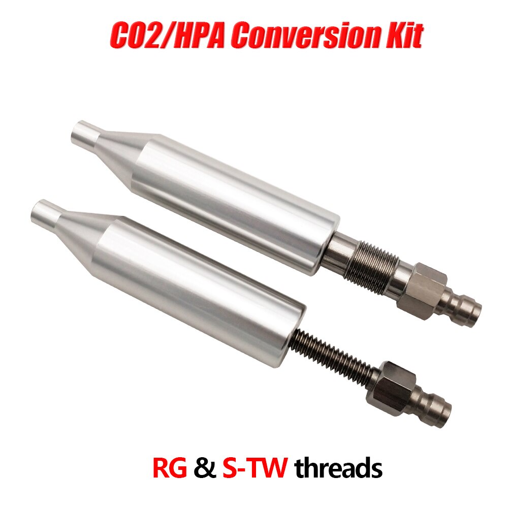Kit De Conversión Neumático De CO2 HPA , Roscas S-TW Y RG Airsoft , BB , Pistola De Solapa ...
