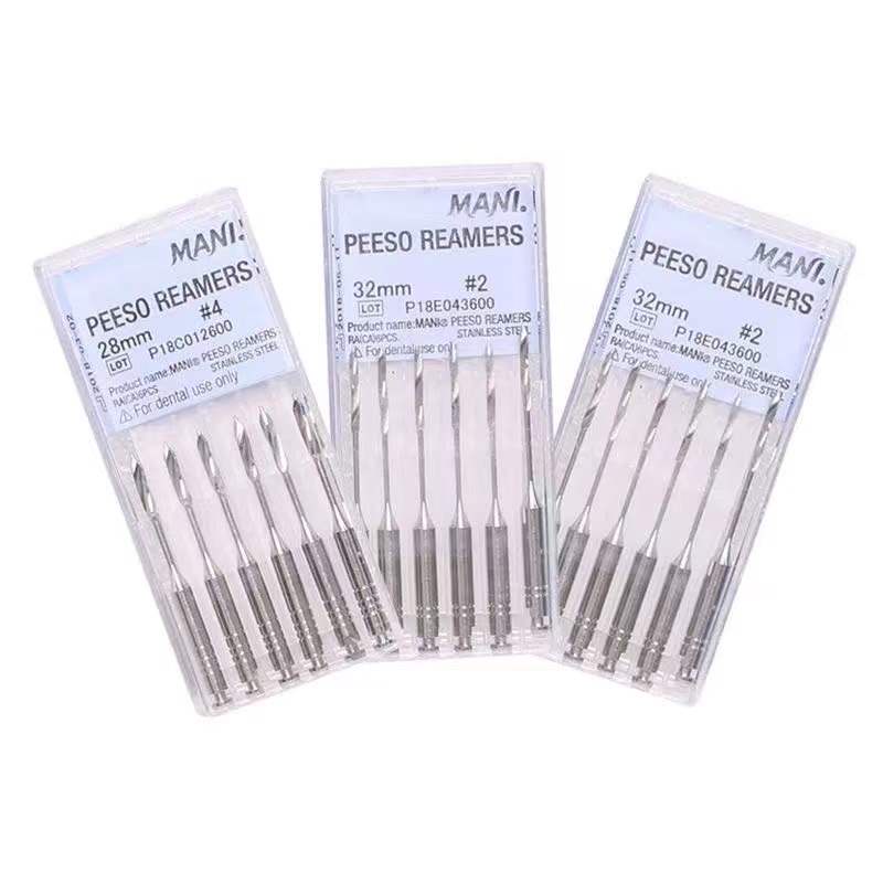 6 Piezas/Caja De Escariadores Dentales PEESO 28mm/32mm Instrumento De ...
