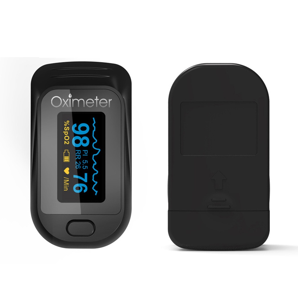 Pulso de dedo, Oximetro Oled Spo2 Pr Pi Rr oxígeno en sangre con ...