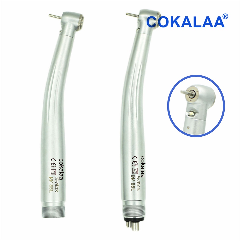 Pieza De Mano Dental De Alta Velocidad LED Auto-Potencia E-Generador Pulsador Max Aire Turbina ...