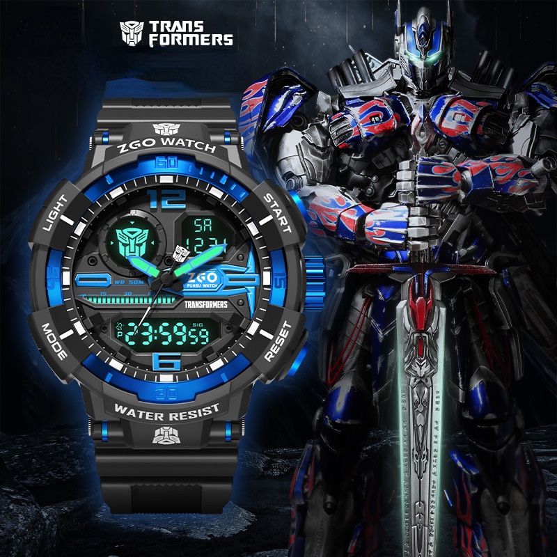 Reloj Para Niños Transformers Impermeable Para Estudiantes Deportivo ...