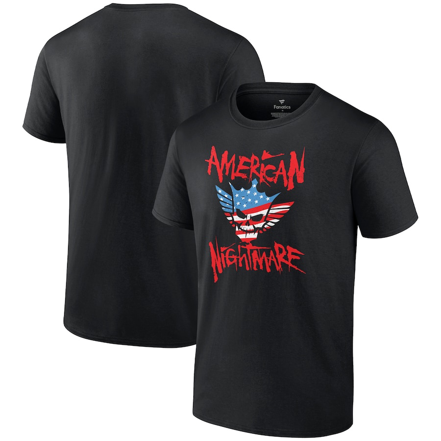 Camiseta De Hombre Negro Cody Rhodes American Nightmare Logo Verano De ...