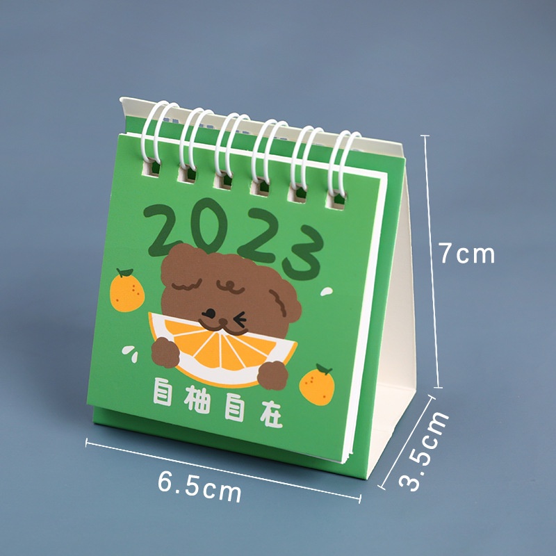 2023 Nuevo Calendario De Escritorio De Texto De Frutas Adornos Para ...