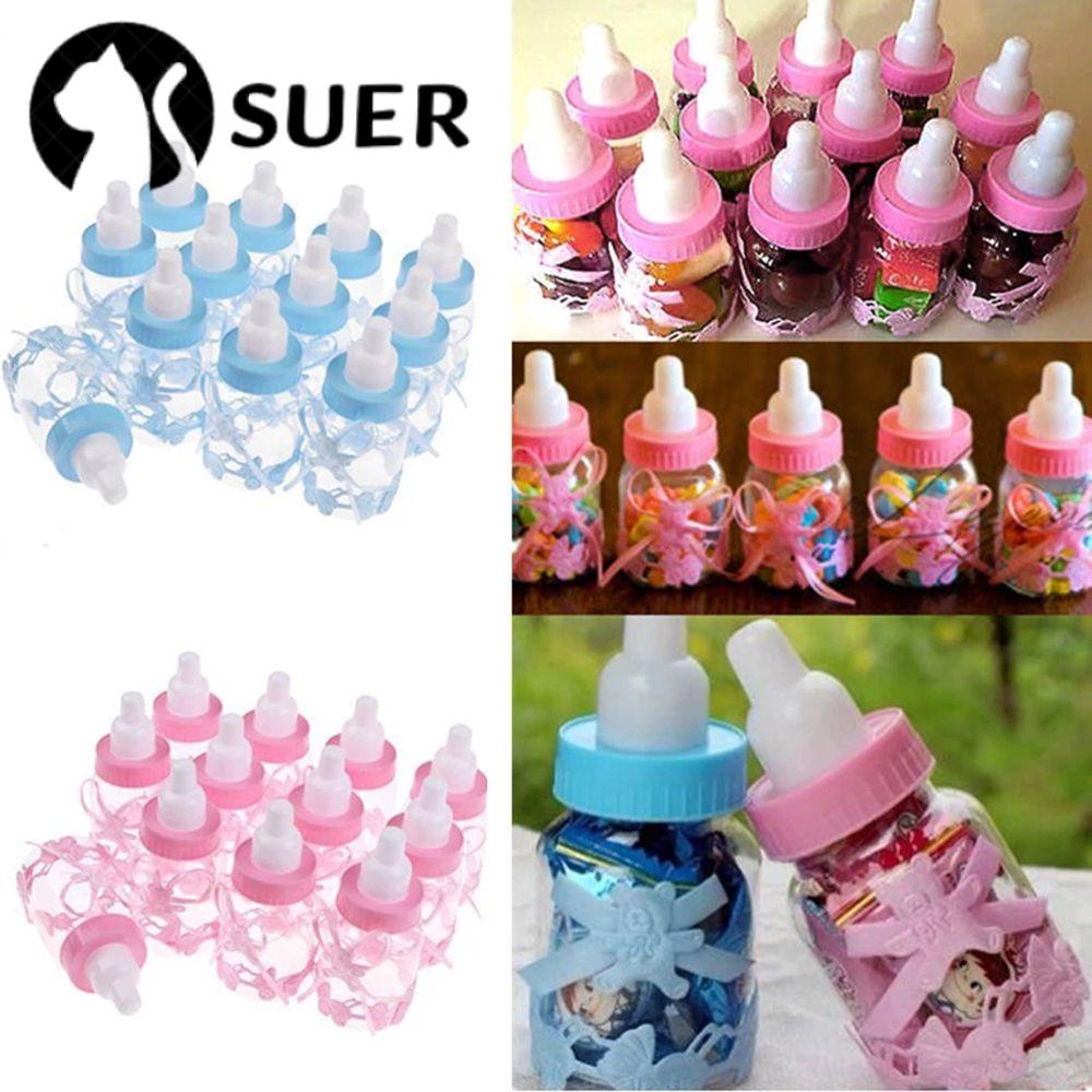 SUEN Botellas Rellenables Bebé Niña Niño Fiesta Favor Baby Shower ...